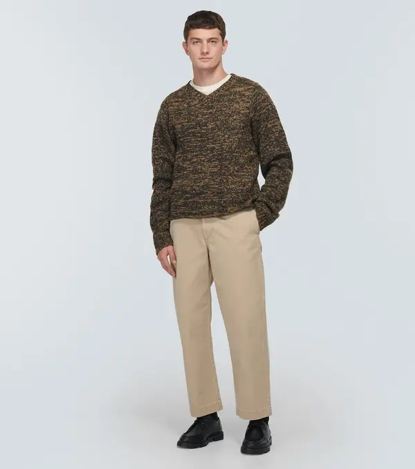 Undercover Intarsia Wool Sweater