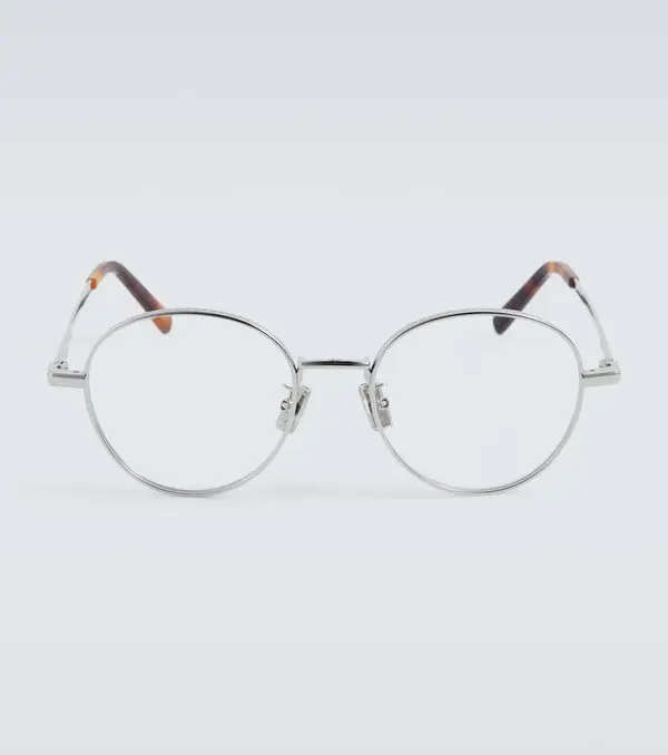 Dior Cd Diamondo R3u Round Glasses - Silver