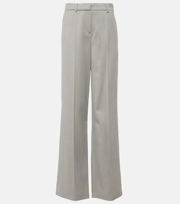 Magda Butrym Mid-rise Wool Straight Trousers