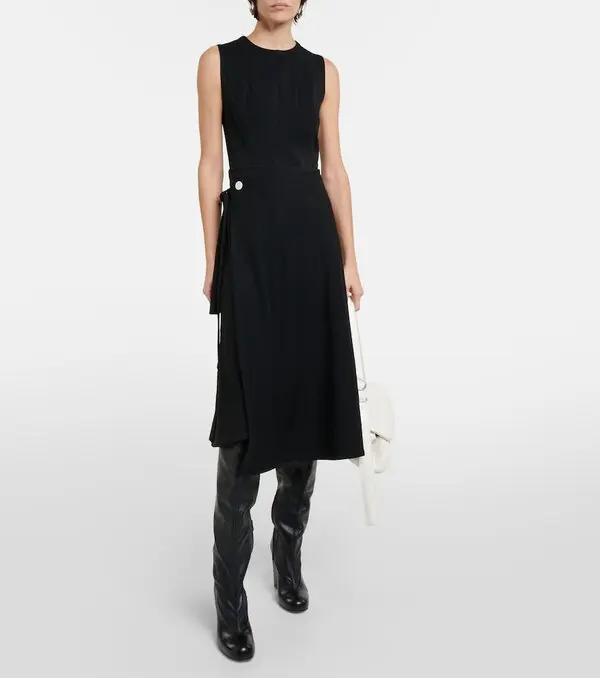 Proenza Schouler White Label Ivy Midi Wrap Dress