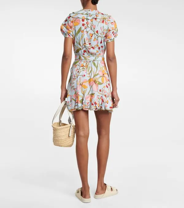 Poupette St Barth Floral Minidress