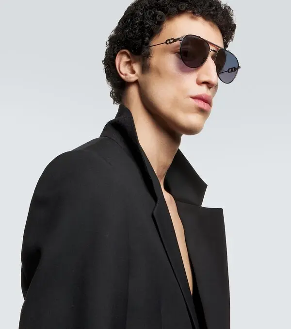 Dior Cd Link R1u Aviator Sunglasses