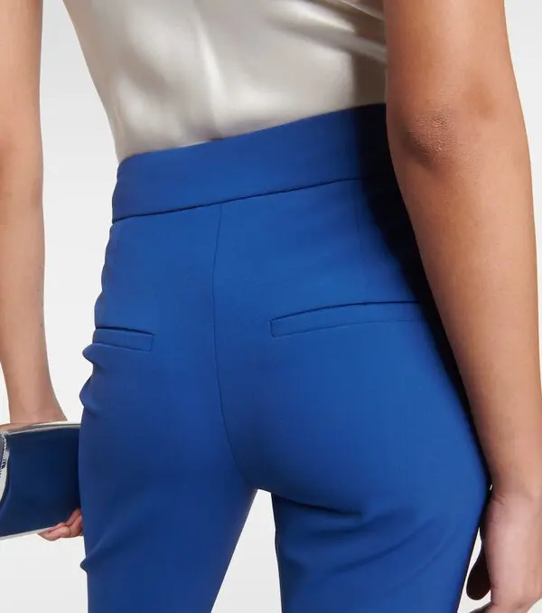 Veronica Beard Renzo High-rise Cropped Slim Pants