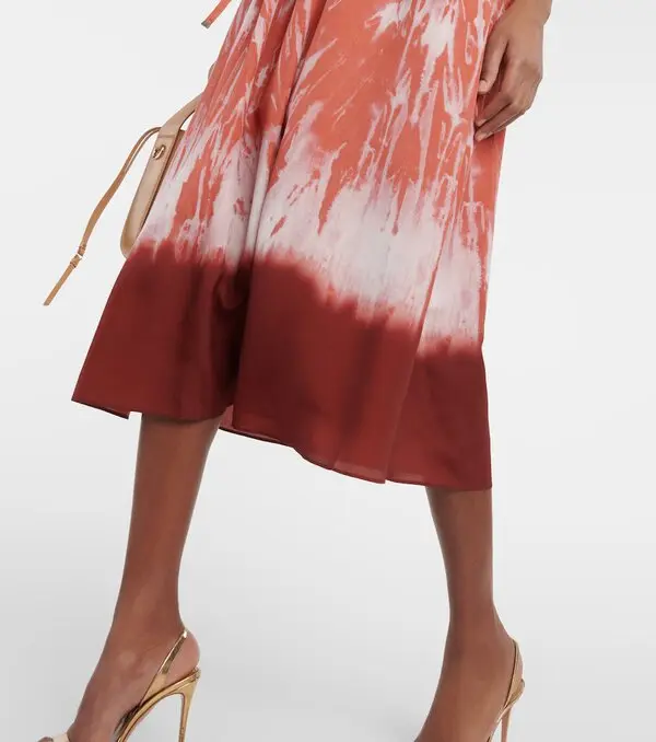 Altuzarra Fiona Ruched Midi Dress