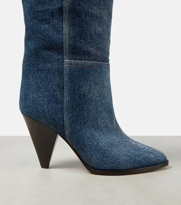 Isabel Marant Étoile Ririo Knee-high Denim Boots