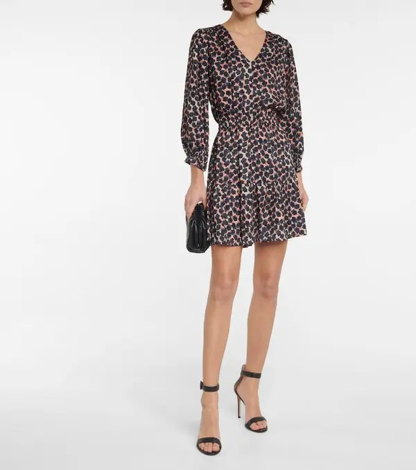 Velvet By Graham & Spencer Yena Printed Mini Dress