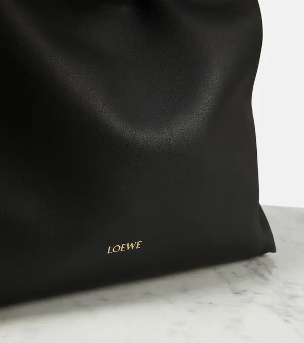Loewe Flamenco Xl Leather Clutch