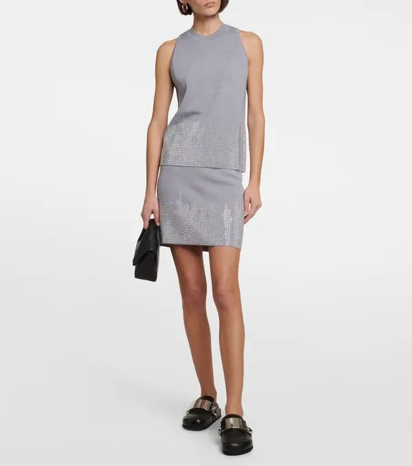JW Anderson Embellished Wool Top