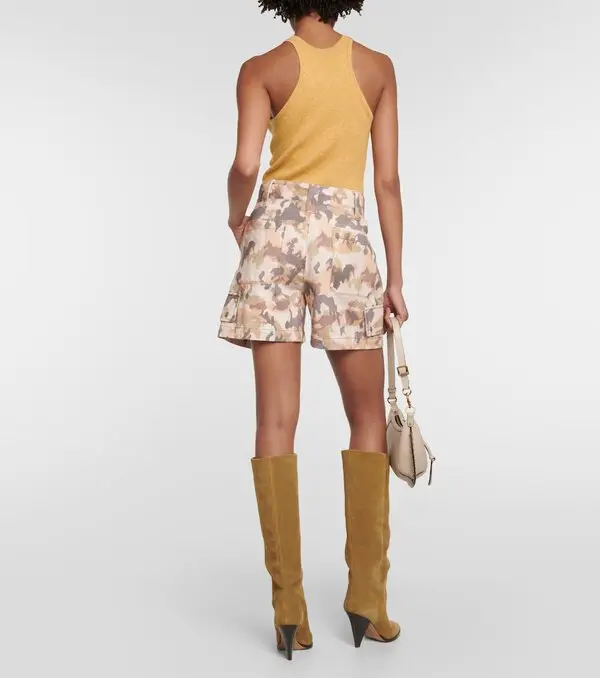 Isabel Marant Étoile Eliano High-rise Denim Shorts