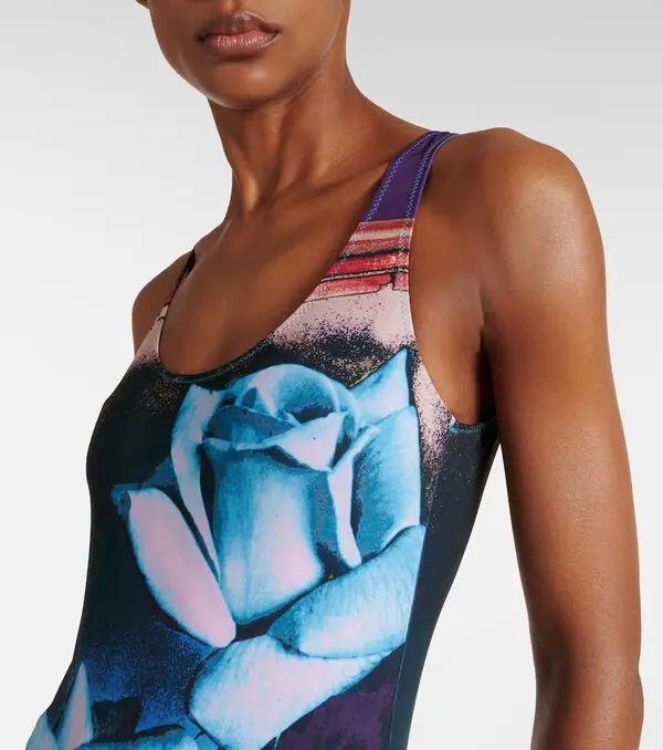 JEAN PAUL GAULTIER Floral Print Swimsuit - Multicoloured