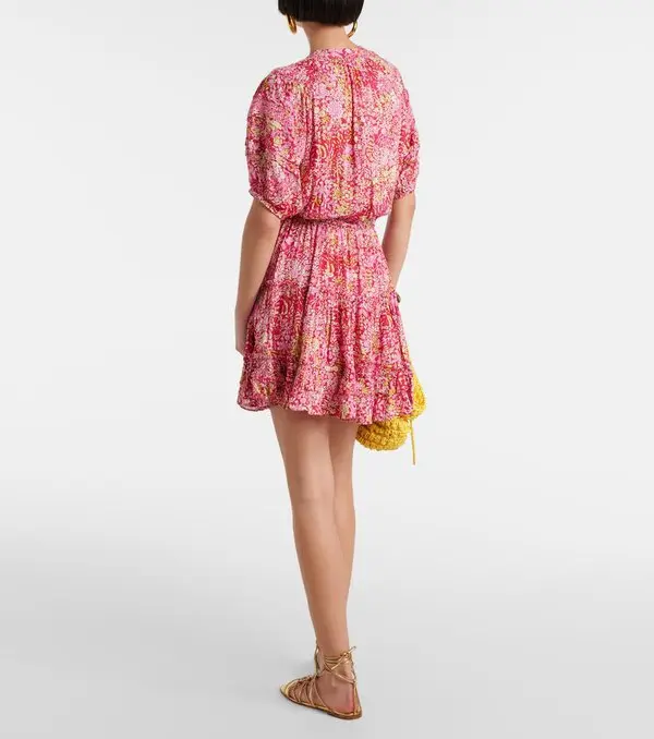 Poupette St Barth Bona Floral Minidress