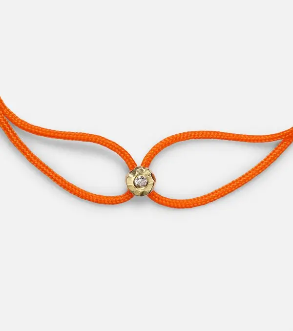 OCTAVIA ELIZABETH 18kt Gold Diamond Nesting Gem Bracelet