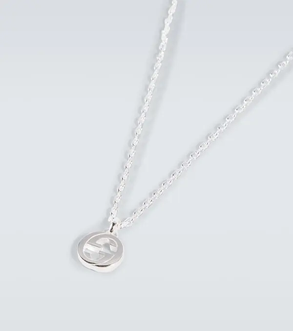 Gucci Interlocking G Sterling Necklace