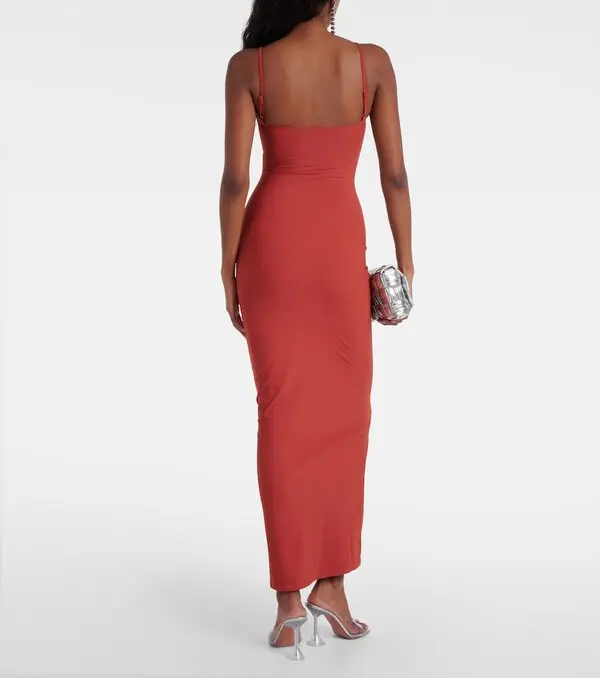 Christopher Esber Maxi Dress With Cut-out Detailing - Red