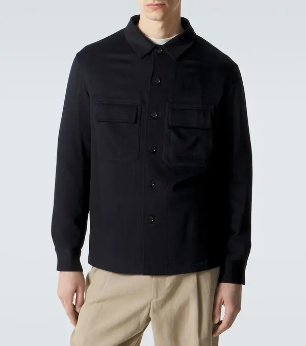 Zegna Cashmere Jacket - Blue