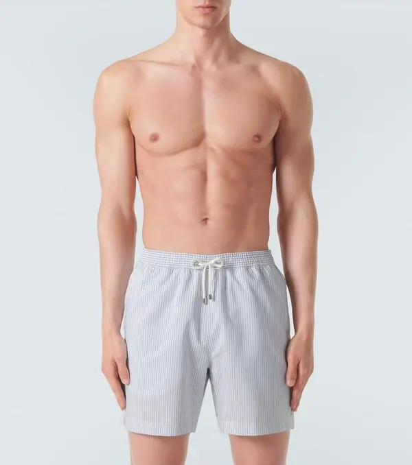 Sunspel Striped Swim Trunks - Multicoloured