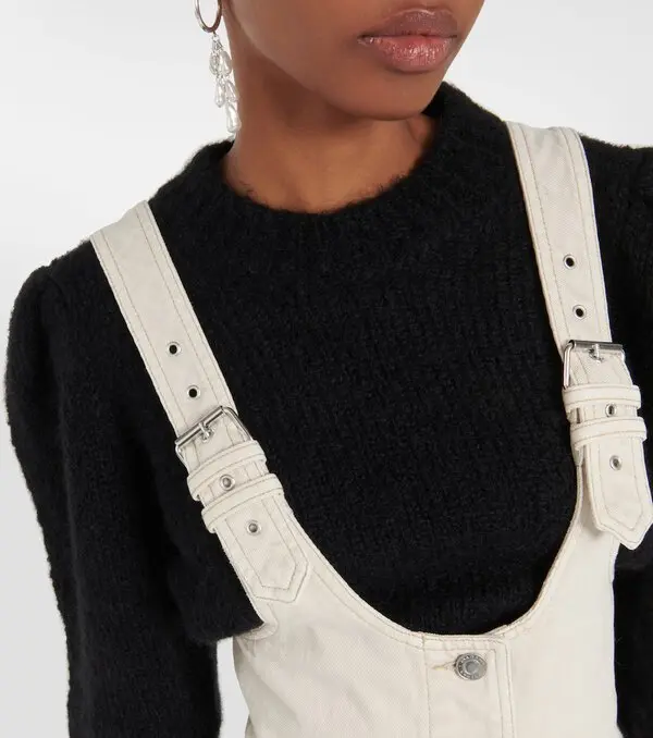 MARANT ETOILE Filipine Denim Mini Dress