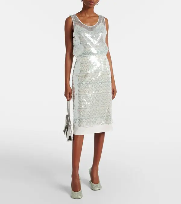 XU ZHI Beaded Tank Top