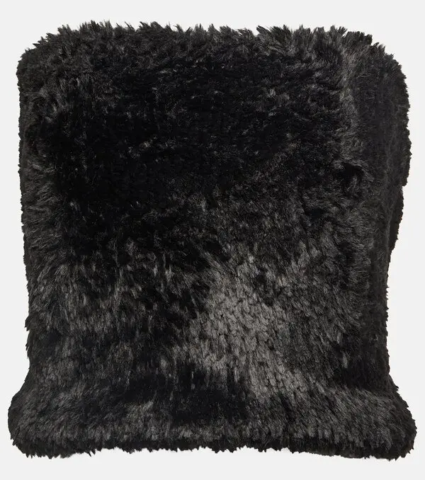 JW Anderson Cropped Tube Top - Black