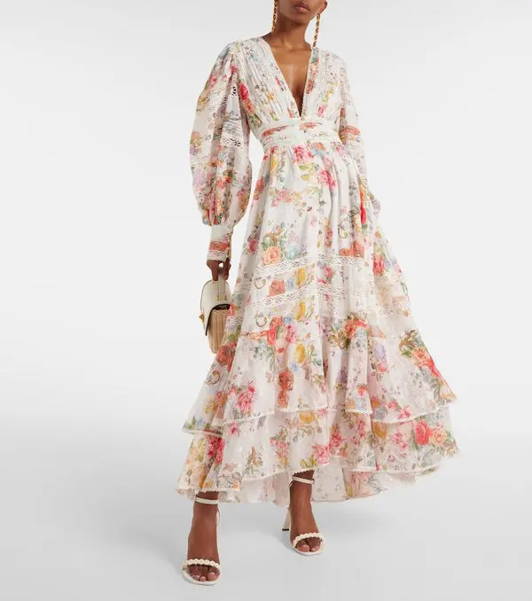 Camilla Sew Yesterday Floral Midi Dress