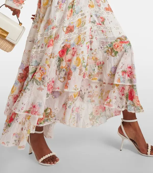 Camilla Sew Yesterday Floral Midi Dress