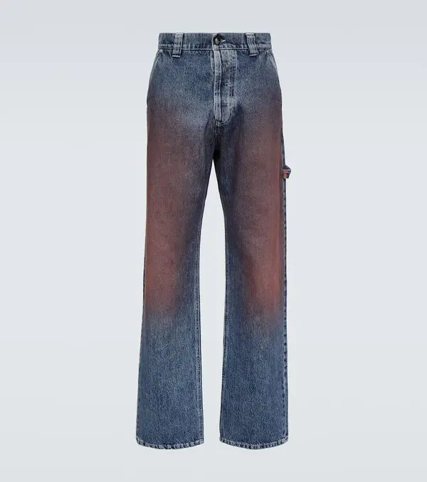 WINNIE N.Y.C Wide-leg Denim Jeans - Blue
