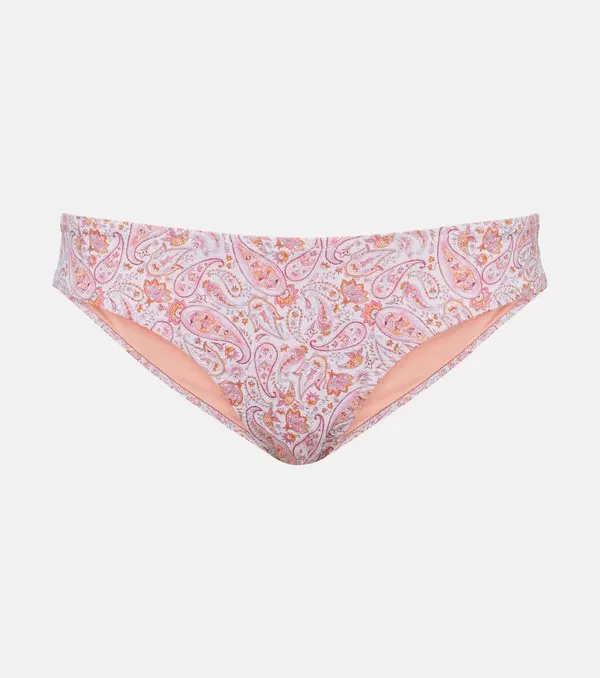 Heidi Klein Muskmelon Bay Printed Bikini Bottoms - Multicoloured