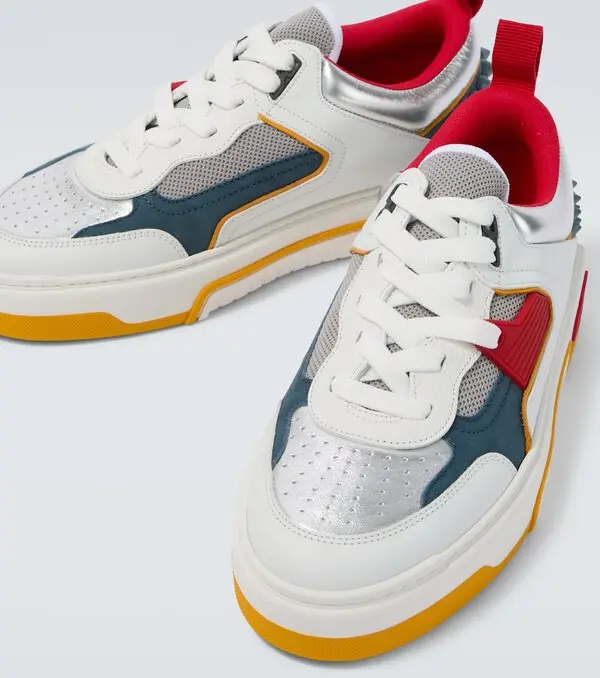 CHRISTIAN LOUBOUTIN Astroloubi Leather Sneakers - Multicoloured
