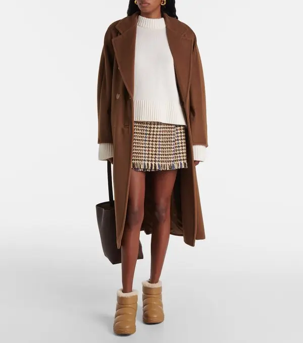 JIMMY CHOO Padded Leather Boots - Brown