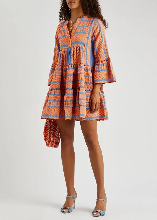 Devotion Ella Embroidered Mini Dress