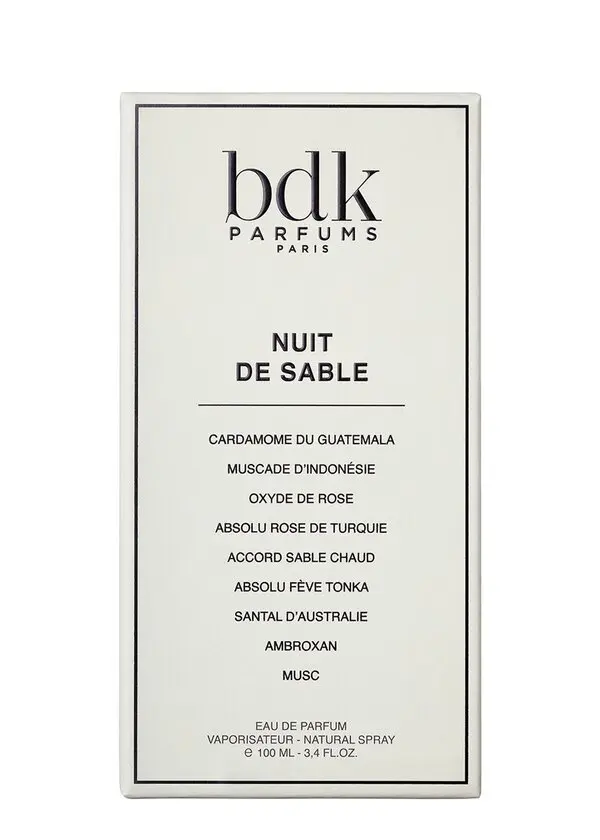 BDK PARFUMS Nuit De Eau De Parfum