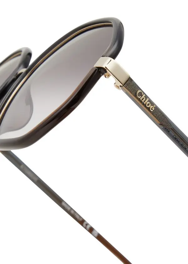 Chloé Octagon Frame Sunglasses