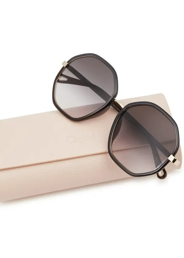 Chloé Octagon Frame Sunglasses