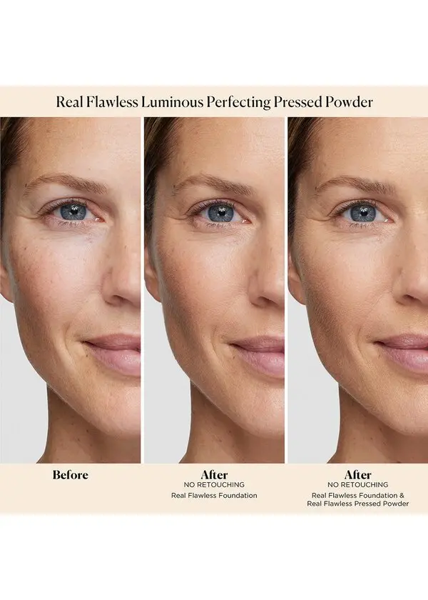 Laura Mercier Real Flawless Luminous Perfecting Pressed Powder - Translucent Honey
