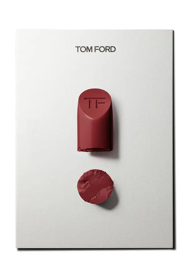TOM FORD Lip Color Matte, Lipstick Velvet, Matte, Richly Pigmented, Sensuous Pink Neutrals To Alluring Bolds - Impassioned