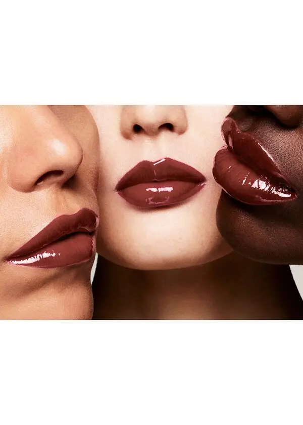 TOM FORD Gloss Luxe, Lip Gloss Weightless, Liquid Balm, High Shine, Sheer-to-medium Coverage, Avocado Olive And Jojoba, Full-looking - Phantome