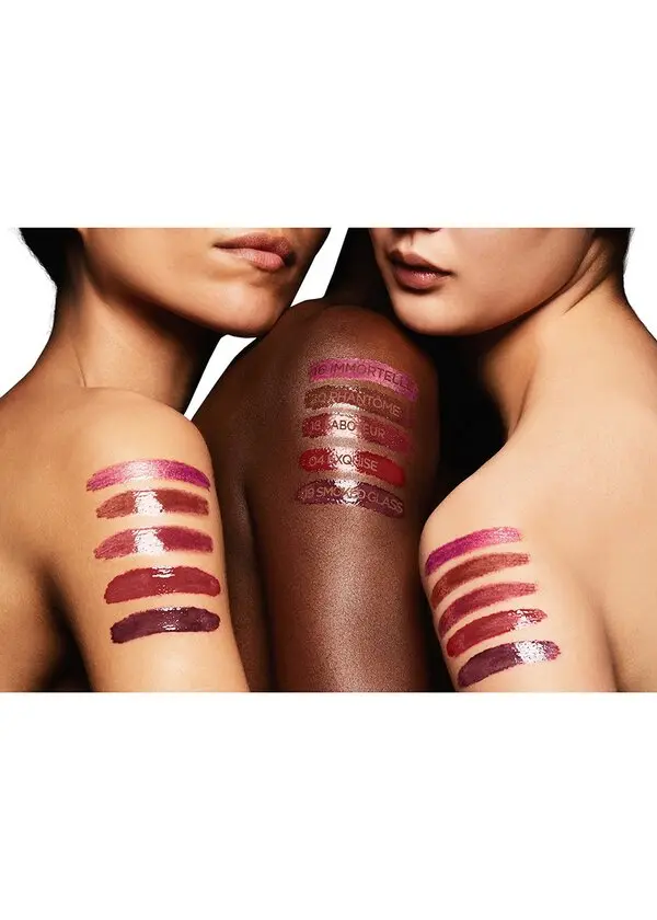 TOM FORD Gloss Luxe, Lip Gloss Weightless, Liquid Balm, High Shine, Sheer-to-medium Coverage, Avocado Olive And Jojoba, Full-looking - Phantome
