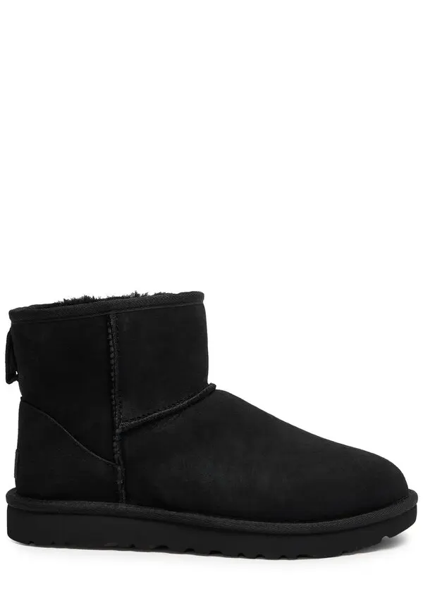 UGG Classic Mini Ii Suede Boots - Black