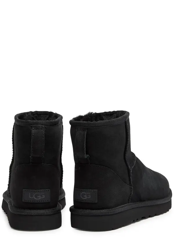 UGG Classic Mini Ii Suede Boots - Black