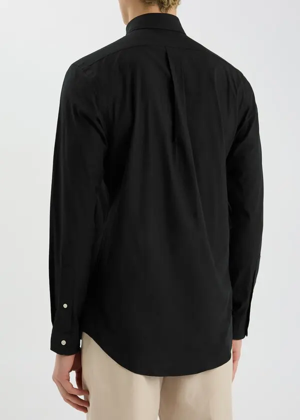 Polo Ralph Lauren Cotton-poplin Shirt - Black