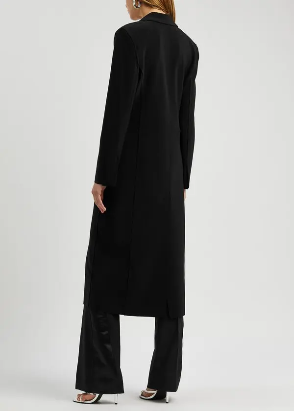 Norma Kamali Stretch-jersey Longline Coat