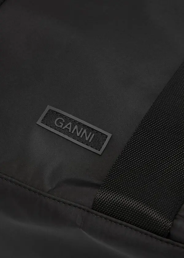 GANNI Recycled Nylon Tote