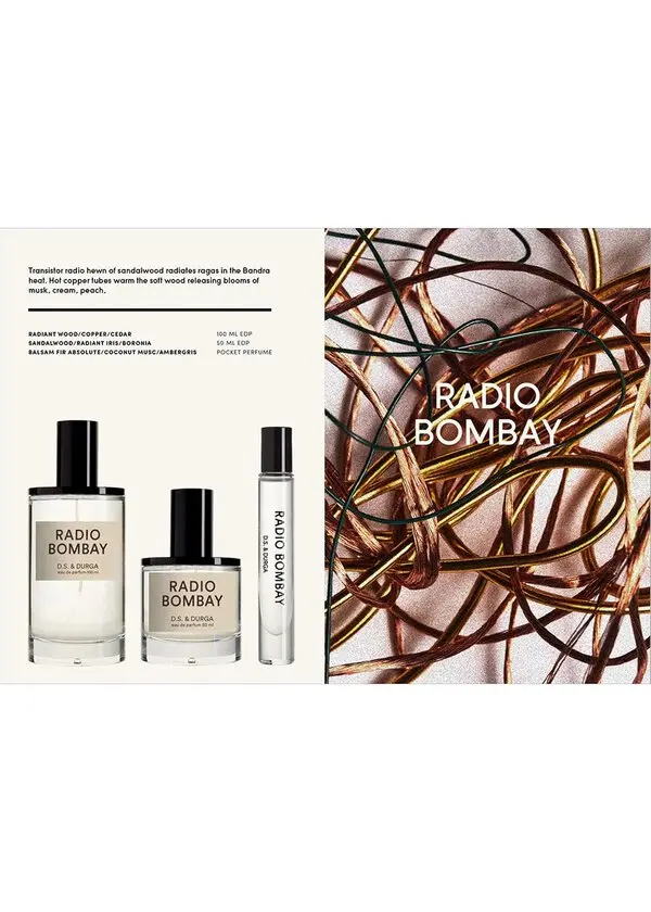 DS & DURGA Radio Bombay Eau De Parfum