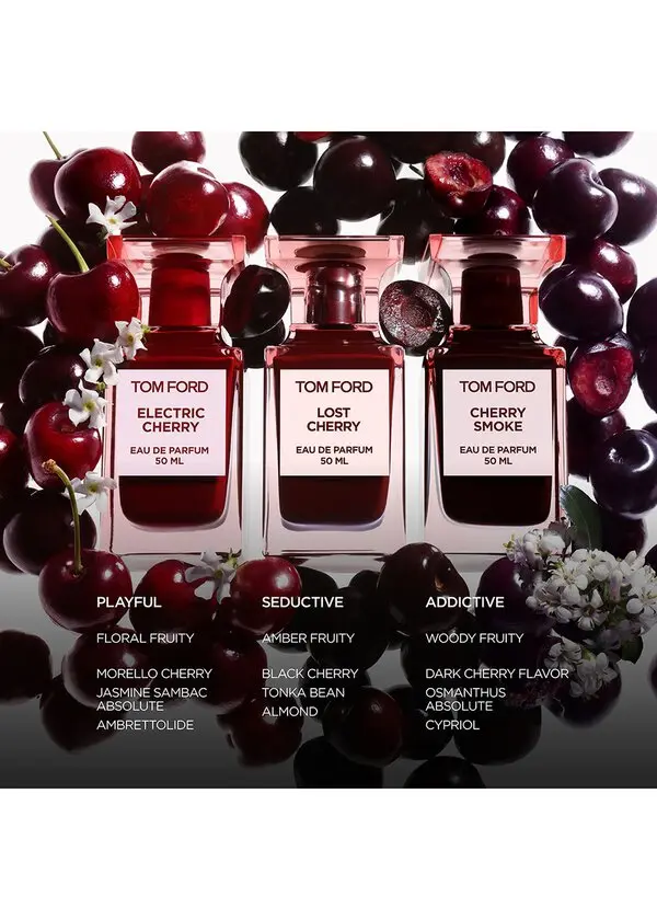 TOM FORD Smoke Eau De Parfum Fragrance, Exotic Saffron Notes, White Flowers, Apricot, Olive, Leather, Smoked Wood - Cherry