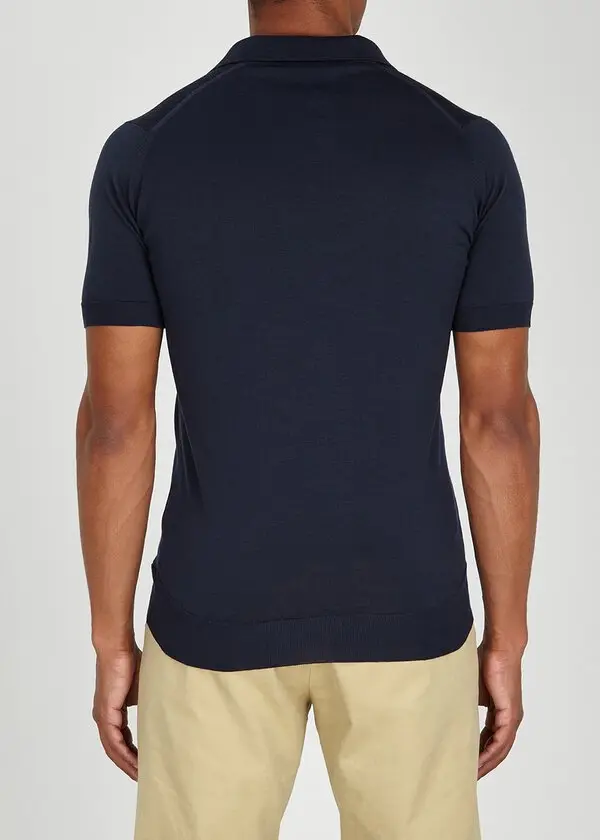 John Smedley Payton Wool Polo Shirt