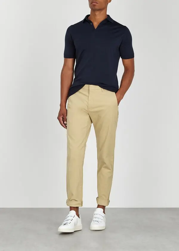 John Smedley Payton Wool Polo Shirt