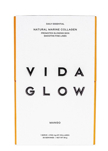 VIDA GLOW Natural Marine Collagen Sachets Supplements, Metal - Mango