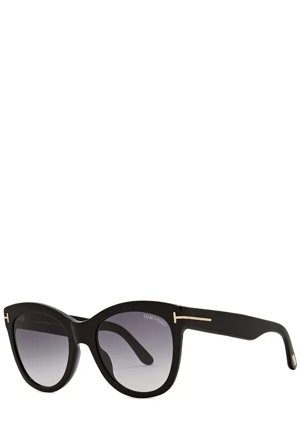 TOM FORD Wallace Round Frame Sunglasses