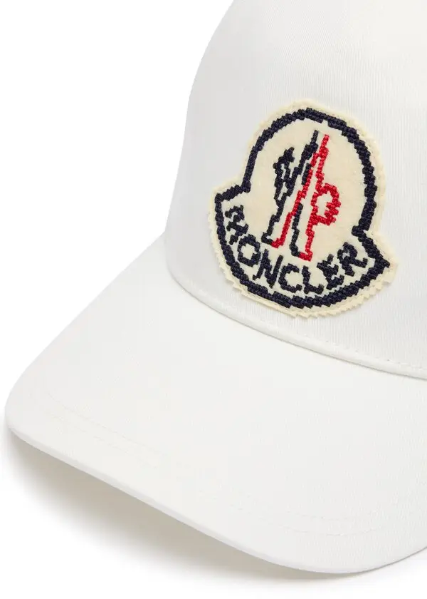 Moncler Logo Cotton Cap