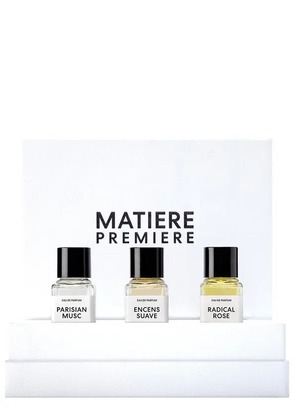 MATIERE PREMIERE Eau De Parfum Discovery Set X Perfume, Spicy Rose Notes, Crystal Saffron And The Woody, Vegetal Notes, Travel Size - 3
